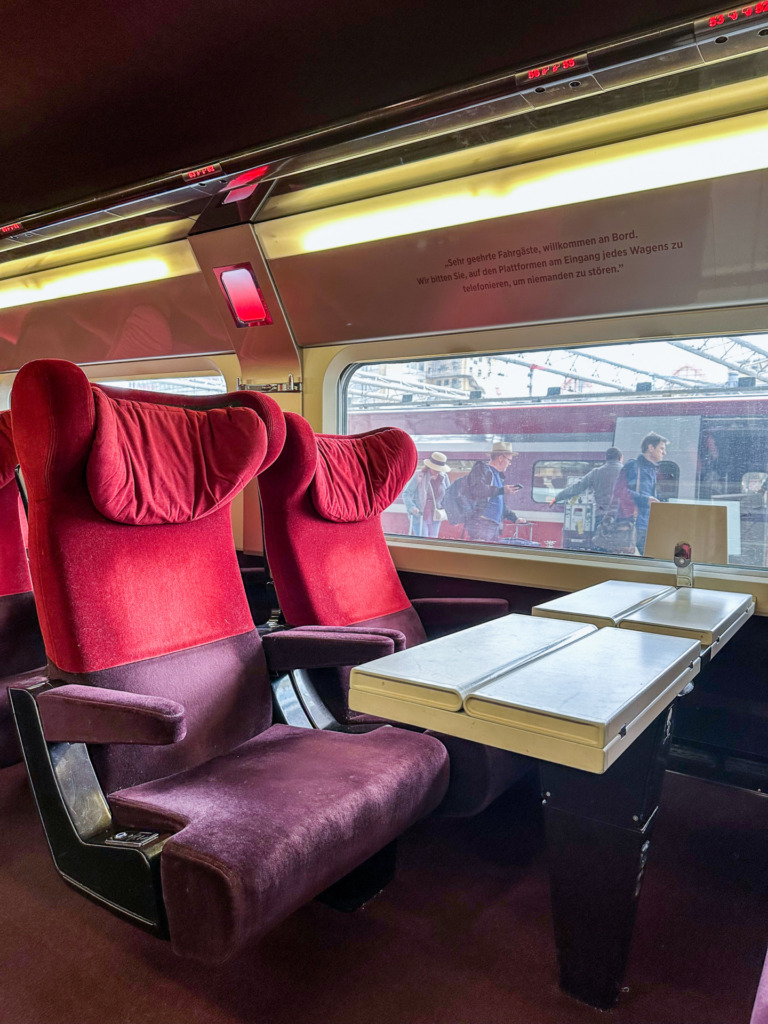Eclectic Kim Review: Thalys Train Service from Brussels to Amsterdam
