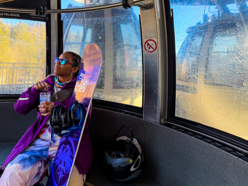 Eclectic Kim Review: Snowboarding Mammoth Mountain: Canyon Lodge